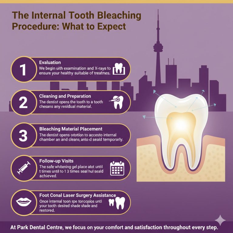 Internal Tooth Bleaching in Toronto | Fast & Long Lasting